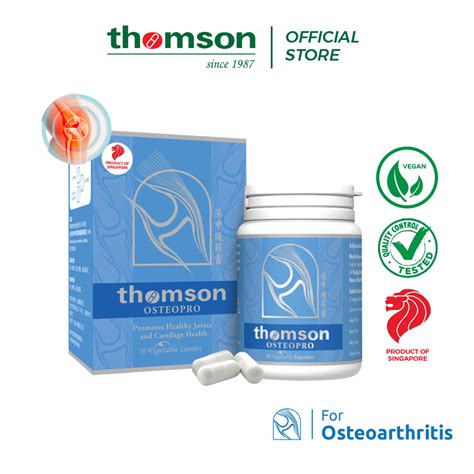 Thomson Health Osteopro 30 Tablets Maintain Healthy Joints And
