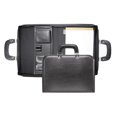 Maleta Executiva Em Material Sintético Para Notebook Com Alça 1671 Pacheco Store Pastas E