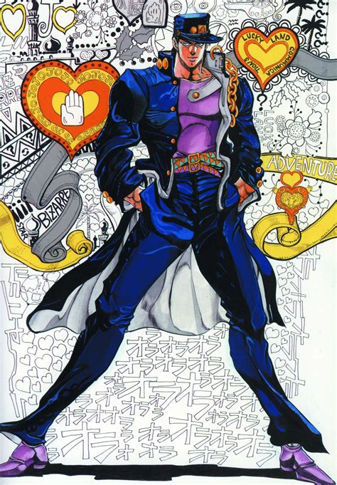 58 Jojo Colored Manga Panels Ideas Jojo Jojo Bizzare Adventure Jojo