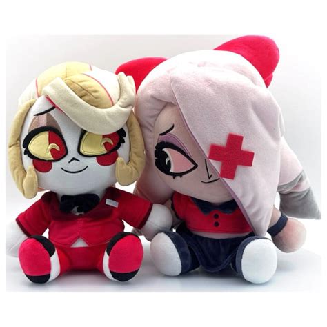 Hazbin Hotel Plush Figures 2 Pack Valentine´s Charlie And Vaggie 22 Cm