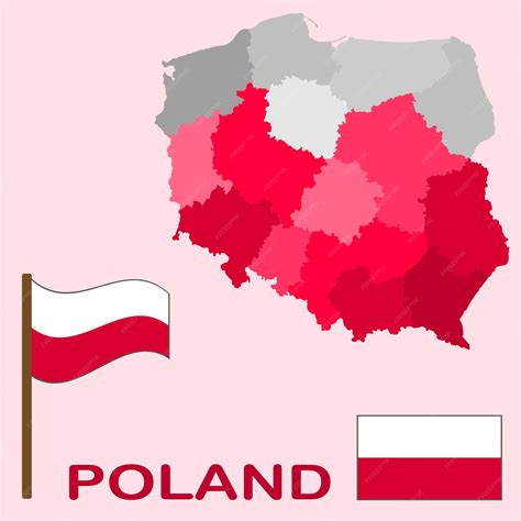 Premium Vector Poland Map Detailed Vector Regions Of Poland