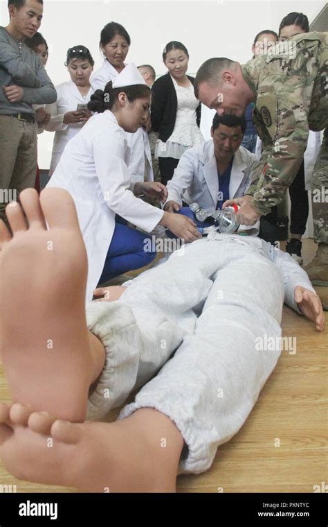 U S Army Maj Jason Marquart Director Of Nursing Deputy Commander