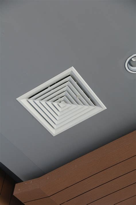 Ceiling Diffuser Installation