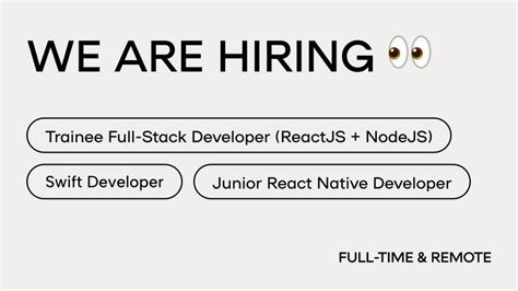 Jobseekers Job Hiringnow Reactnative Swift Cgs Team