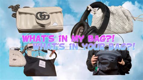 선공개teaser Whats In My Bag 그래서 어떻게 친구세요 소리듣는 친구들의 인마이백 털기 구찌 이미스 보테가베네타 고야드 아크테릭스 포터