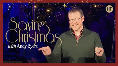 Saving Christmas Andy Byers Carol Service Talk 17 December 23