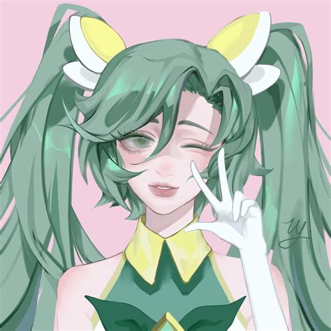 Sona And Star Guardian Sona League Of Legends Drawn By Wuwaimaqi