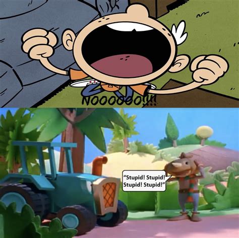 Spud Hates Lincoln Loud Screaming By Johnhugh20 On Deviantart