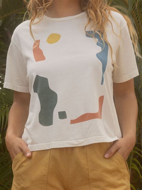 Womens Dimensions Tee Mollusk Surf Shop