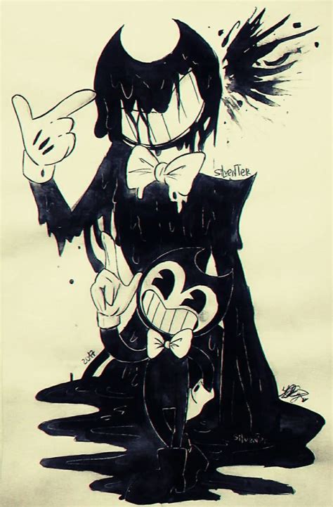 449 Best Bendy And The Ink Machine Fanart Images On Pinterest Demons