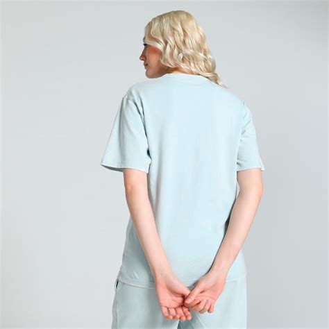 Dare To Relaxed Washed Womens Relaxed Fit Tee Puma