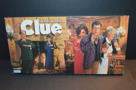 1996 Clue Game Box