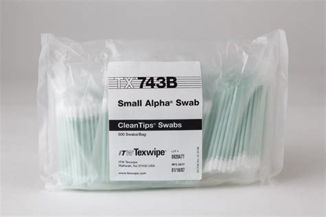 Texwipe Tx743b Small Alpha Swab