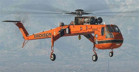 Sikorsky S 64 Skycrane Walka Z Ogniem I Ekstremalne Operacje
