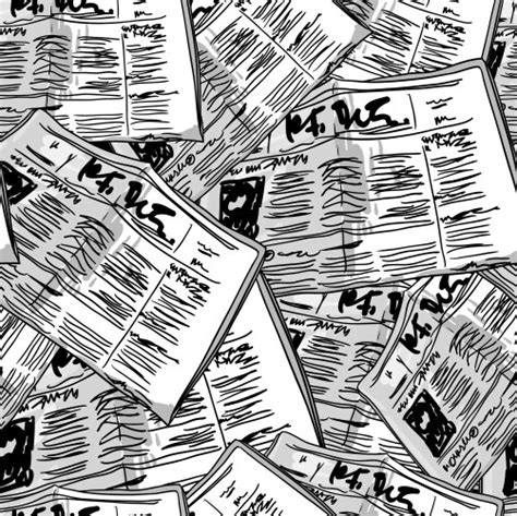 Free Newspaper Background Vector Images Over 840