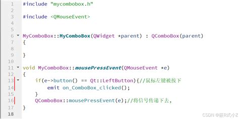 qt5 combox下拉列表的点击刷新功能实现 qt下拉框点击下拉的信号 csdn博客