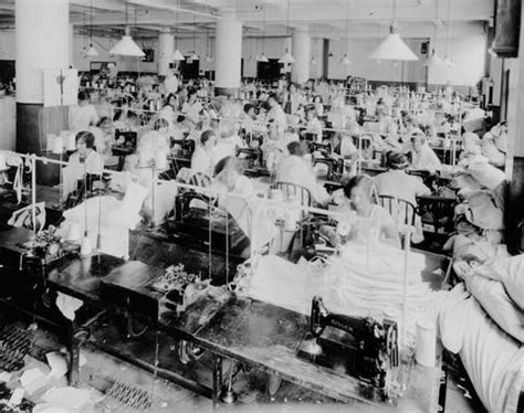 America On The Move New York City Clothing Factory Garment Center