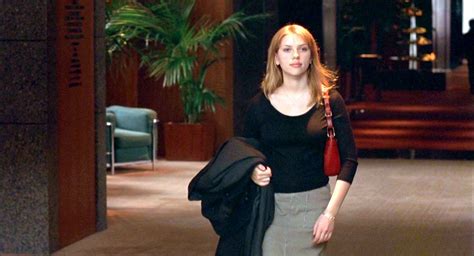 Scarlett Johansson Secretary Lost In Translation Outfit