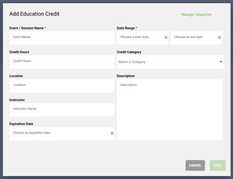 Continuing Education Transcript Mc Professional