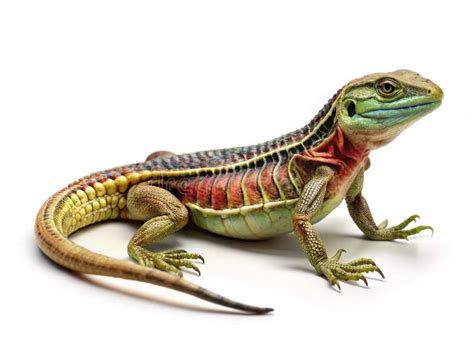 Detailed Illustration Of A Lizards Morphology A Precise And Accurate