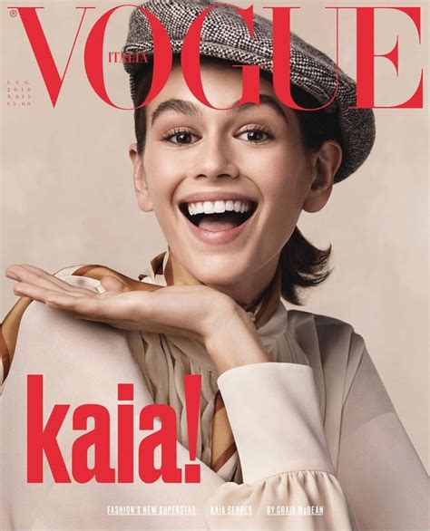 Must Read Kaia Gerber Covers Vogue Italia Dior Exhibition To Open