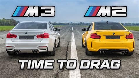 BMW M VS BMW M TIME TO DRAG YouTube