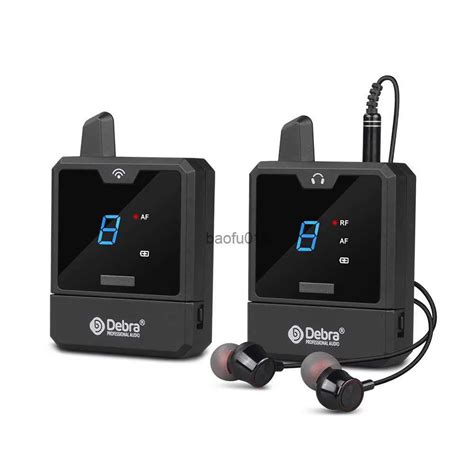 Debra Er Mini Uhf Wireless Microphone In Ear Monitor System For Singing Sound System Radio