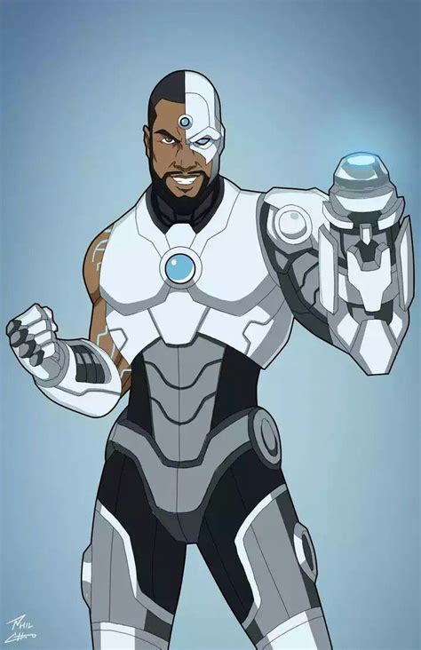 Dc Cyborg 1 0 Victor Stone Cyborg Dc Comics Dc Comics Art