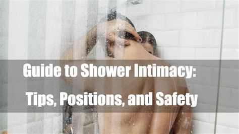 Guide To Shower Sex Tips Positions And Safety Magic Motion