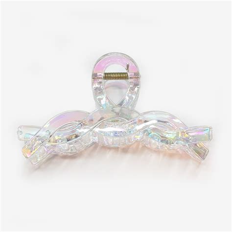 Hair Clip Translucent Mermaid Knot Li