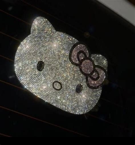 Sticker Ultra Bling Cat Extra Shiny Rhinestones Fashion Car