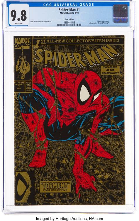 Spider Man 1990 1 Covers By Todd Mcfarlane R Comicbookart