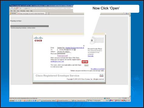 Cisco Registered Envelope Service Register Envelope Resume Examples