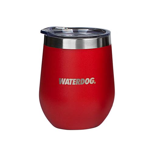 Vaso Termico Waterdog Copon 350cc Acero Inox Con Tapa Red Icbc Mall