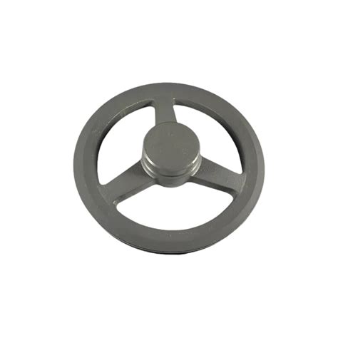 Polia De Ferro Fundido 180mm 1 Canal Perfil C Mademil Perfil C