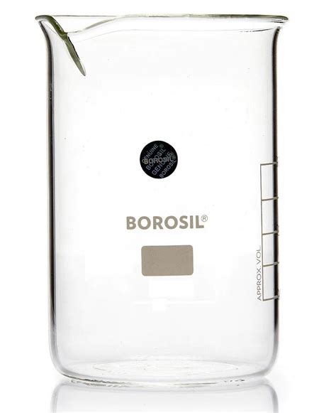 Borosil Tall Form Beaker With Spout 50ml Bellco Glass Laboratory