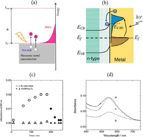 A Schematic Of Hot Electron Generation In Metal Nanoparticles Through