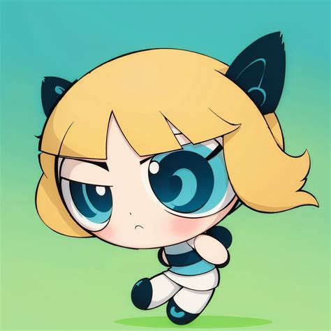 Bubbles Powerpuff Girls Chibis Concept 1 By Quantumreel On Deviantart