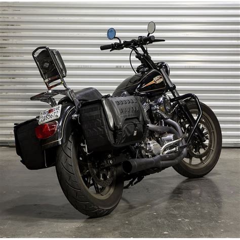 Biltwell Exfil 36 Bag Black 3012 01 Get Lowered Cycles