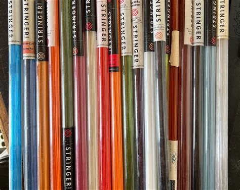 Glass Stringer Sample Set 90 Coe Bullseye Mixed Colors Etsy