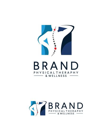 Physical Therapy Logo For Back Bone Medical Design Vector 9732623
