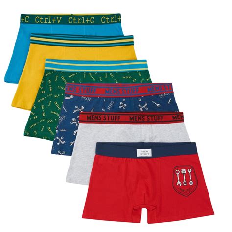 Men Boxers Shorts Boxer With Elasticated Waistband Cotton Hipsters