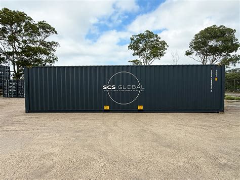 40ft High Cube Containers Scs Global