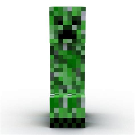 3d Minecraft Creeper