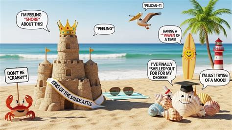 297 Hilarious Beach Puns And Funny Ocean Jokes For Instagram Captions