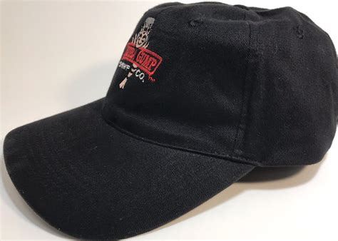 Bubba Gump Shrimp Co Cap Forest Gump Black Strap Back… Gem