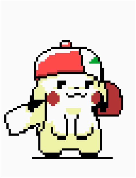 Artstation Pikachu Pixel Art