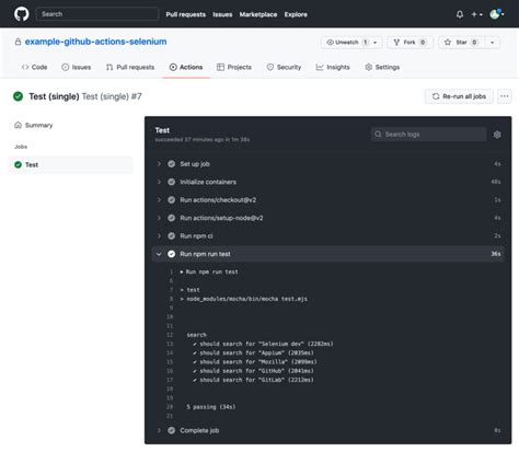 Github Actions And Selenium Guide With Parallel Browser Testing Testmo