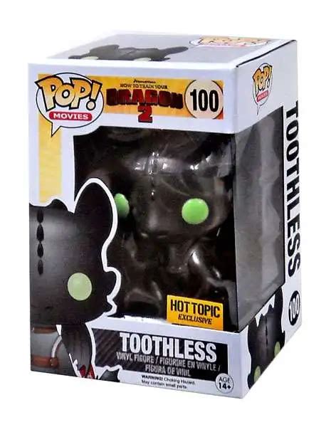 Funko How To Train Your Dragon 2 Pop Movies Toothless Exclusive Vinyl