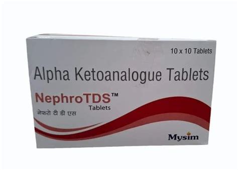Nephro Tds Alpha Ketoanalogue Tablets At Rs 299 Strip Alpha